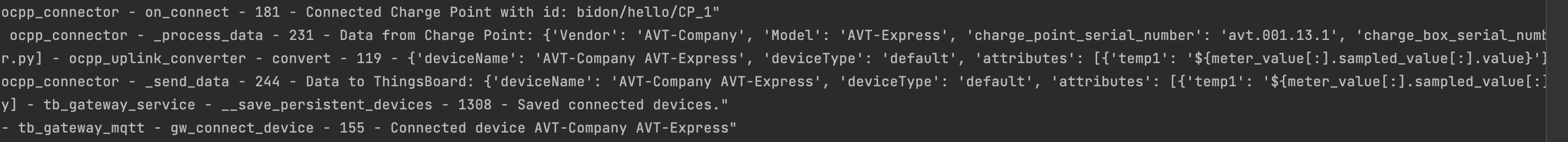 [HELP] How to add ocpp charger using thingsboard gateway · Issue #1077 · thingsboard/thingsboard ...