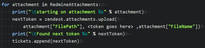 Couldn't upload attachment in the Zendesk using Python API Clients ...