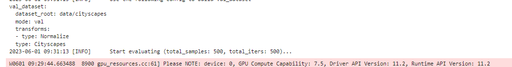 SegFormer b5 validation · Issue #3304 · PaddlePaddle/PaddleSeg · GitHub