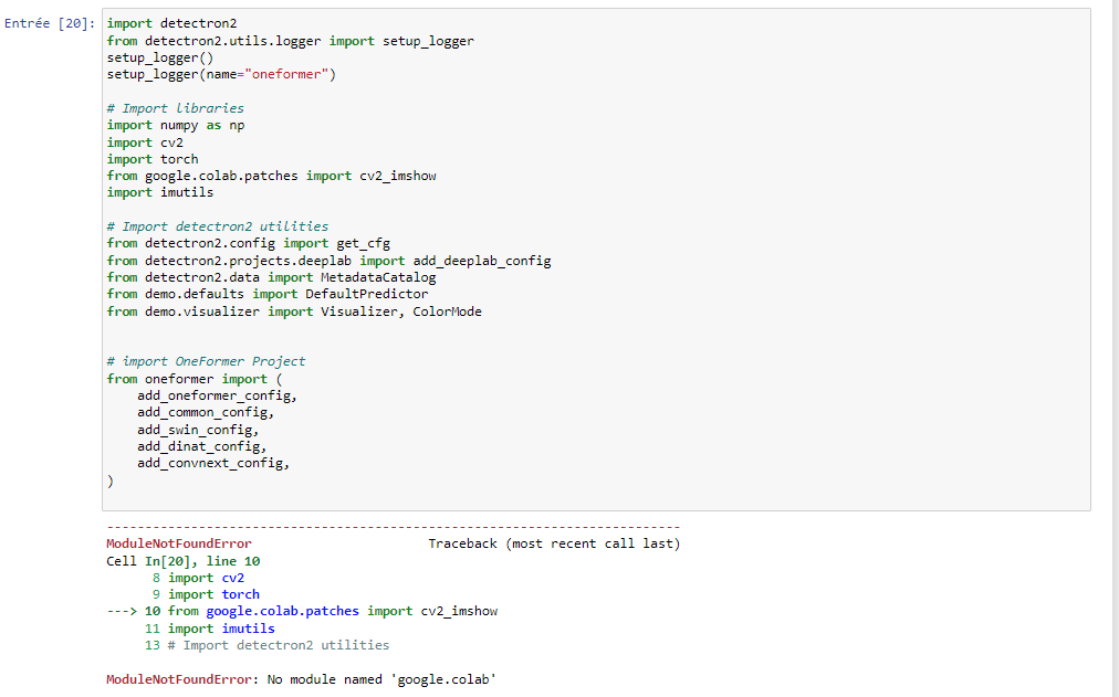 Issue with detectron 2 installation · Issue #63 · SHI-Labs/OneFormer · GitHub