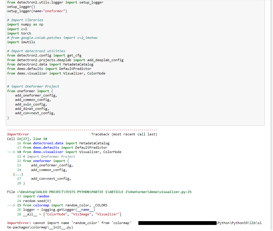 Issue with detectron 2 installation · Issue #63 · SHI-Labs/OneFormer · GitHub