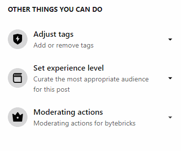 Icons on the Mod Menu displaying incorrect colors · Issue #20190 · forem/forem · GitHub