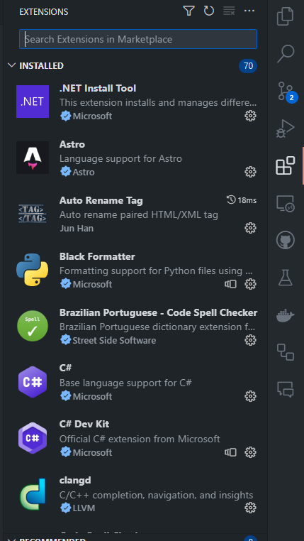 Add named groups for installed extensions · Issue #198020 · microsoft/vscode · GitHub