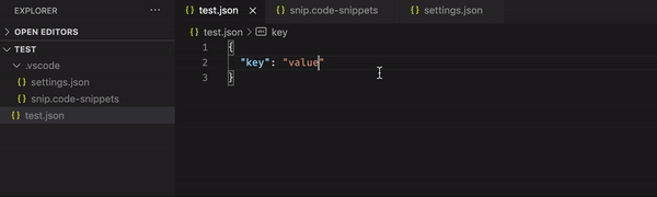 Typing doesn't trigger snippets in JSON string · Issue #110058 · microsoft/vscode · GitHub