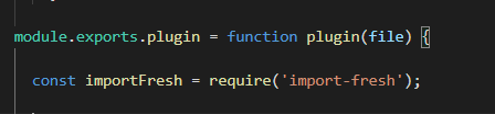 Loading some plugins results in a module read error... "import-fresh". · Issue #329 ...