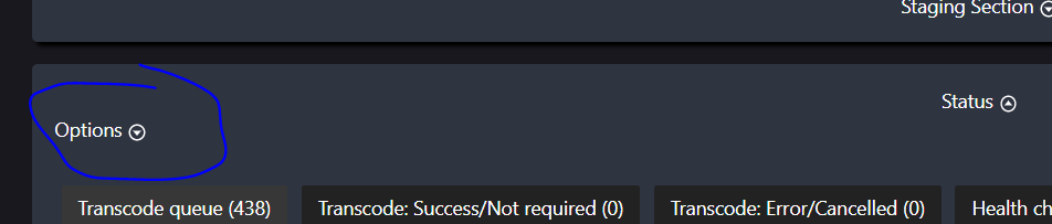 [Enhancement] Add the ability to collapse sections · Issue #383 · HaveAGitGat/Tdarr · GitHub