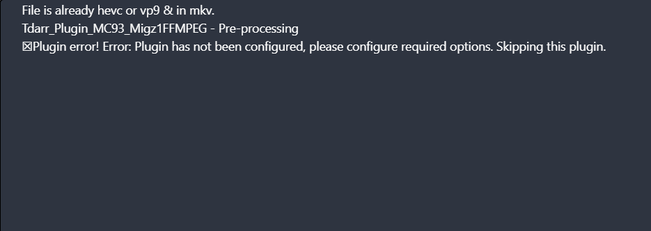 [Enhancement] improved error reports · Issue #378 · HaveAGitGat/Tdarr · GitHub