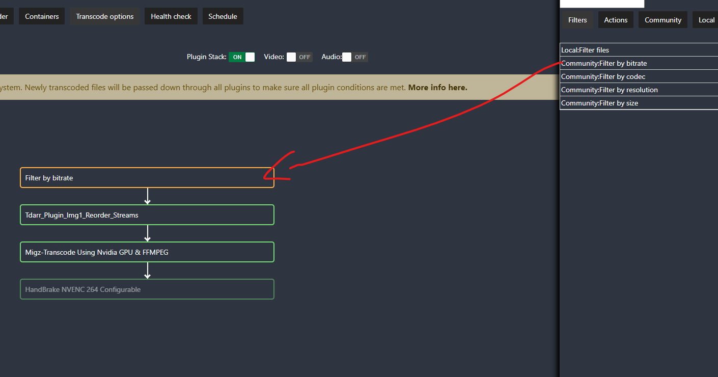 Bitrate Cutoff [Issue #244] · Issue #426 · HaveAGitGat/Tdarr · GitHub
