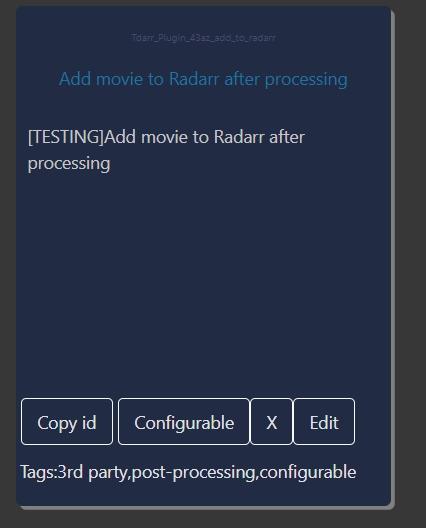 Edit/Update an existing plugin · Issue #165 · HaveAGitGat/Tdarr · GitHub