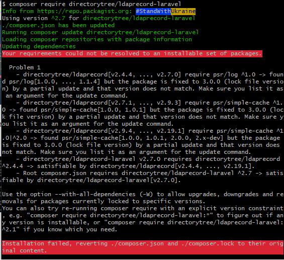 Installation Issue · Issue 35 · Directorytree Ldaprecord Docs · Github