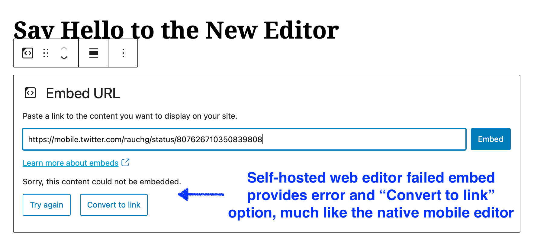 Embedding mobile Twitter URLs results in embed failure · Issue #35357 ...