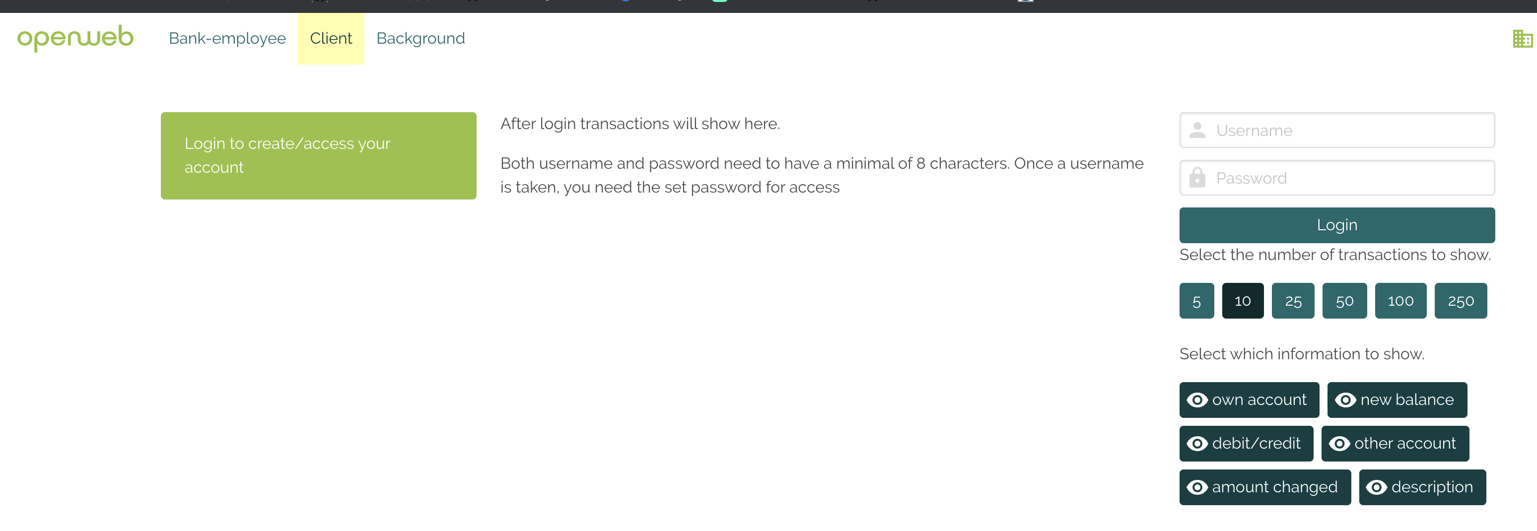 login does not work · Issue #2 · openweb-nl/open-bank-mark · GitHub