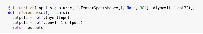 RuntimeError: tensorflow/lite/kernels/range.cc:39 (start > limit && delta