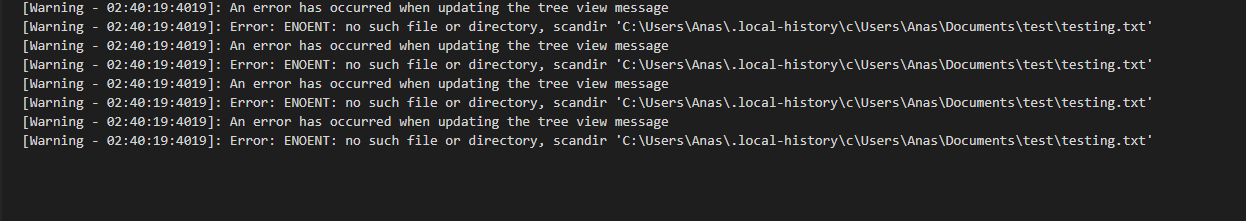 Bugs when using the extension in Theia · Issue #124 · vince-fugnitto/local-history-ext · GitHub