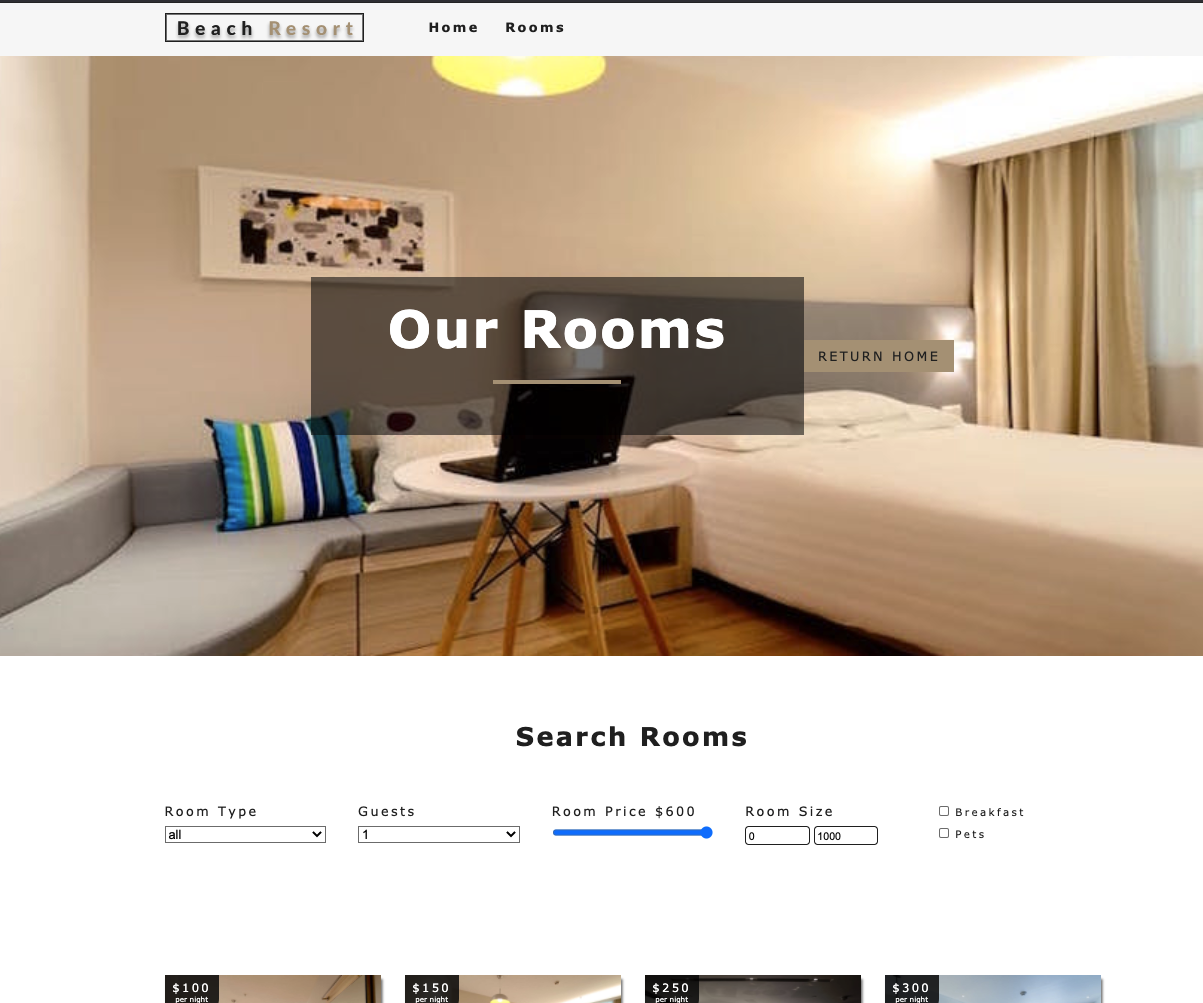 GitHub - zara-gm/react-resort: FreeCodeCamp