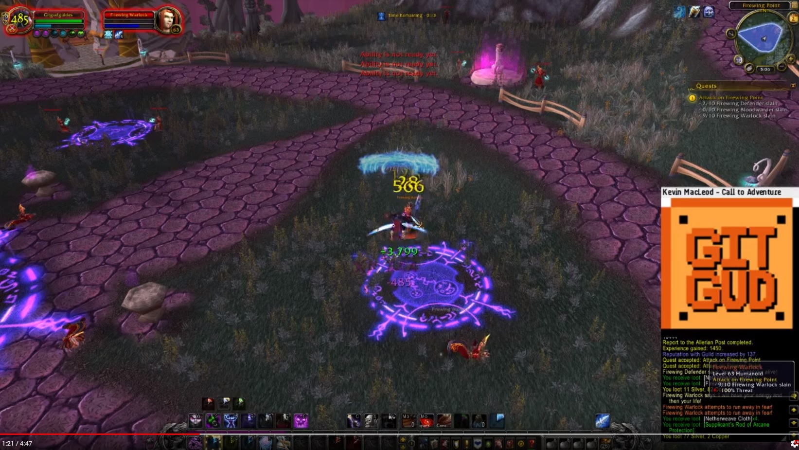 [NPC] Firewing Warlock · Issue #2129 · Atlantiss/NetherwingBugtracker · GitHub