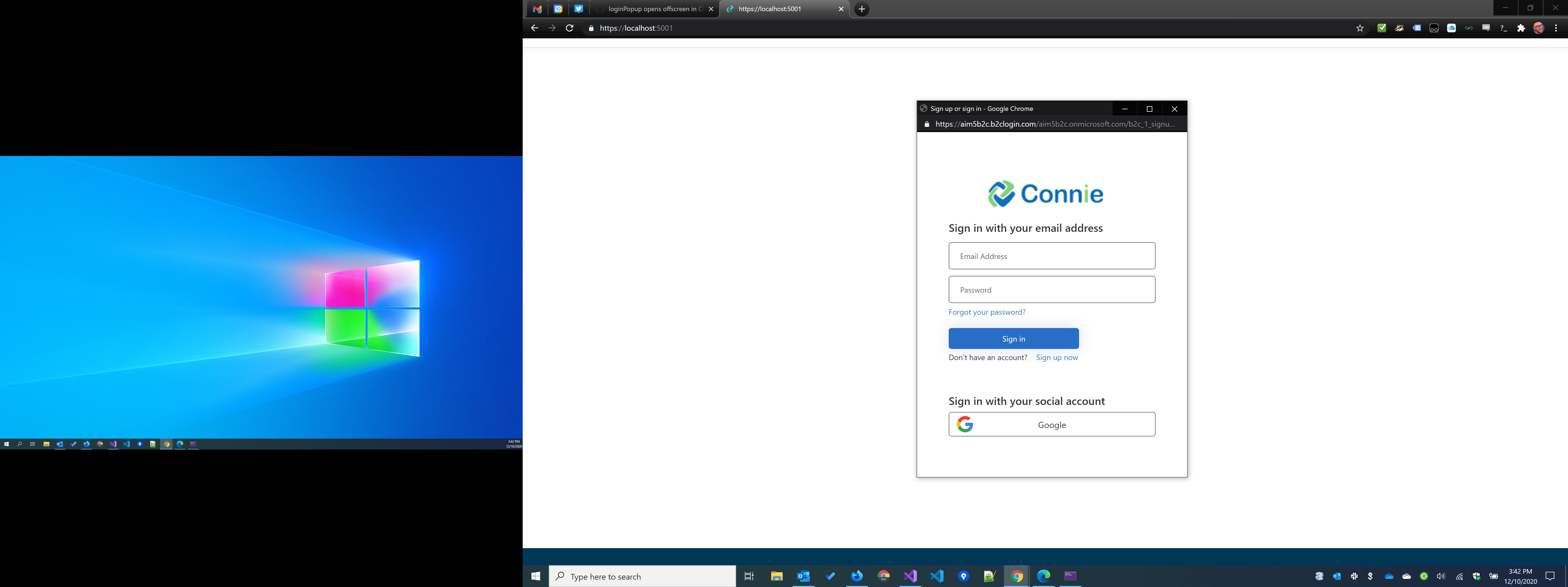 loginPopup opens offscreen in Chrome and Edge on second display · Issue ...