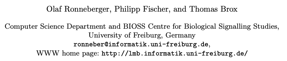 U-Net: Convolutional Networks for Biomedical Image Segmentation · Issue ...