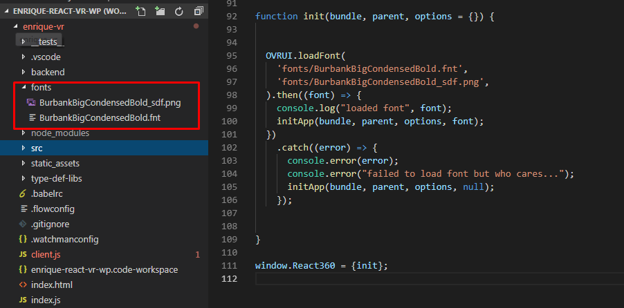 Loading custom fonts on React 360 · Issue #604 · facebookarchive/react-360 · GitHub