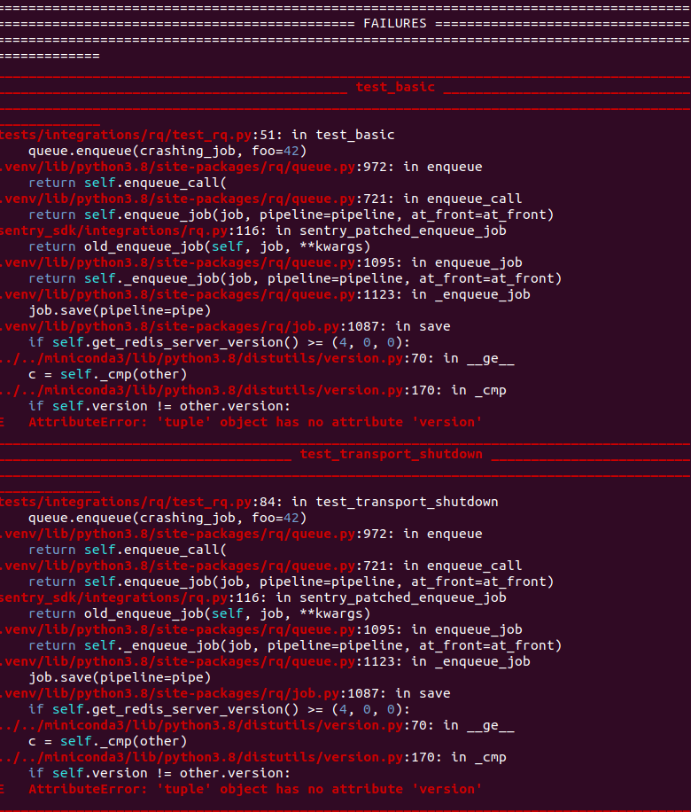 Testing rq integration fails because of version issue · Issue #2363 ... Testing rq integration fails because of version issue · Issue #2363 ...