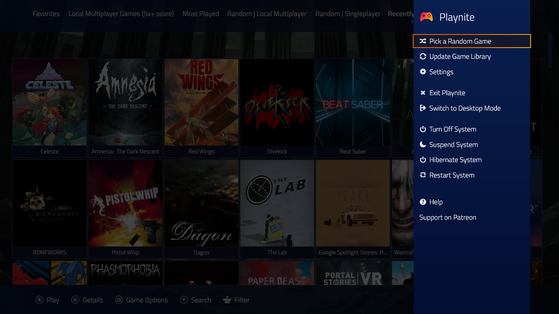 Add "Menu" button prompt in Fullscreen Mode · Issue #3211 · JosefNemec ...