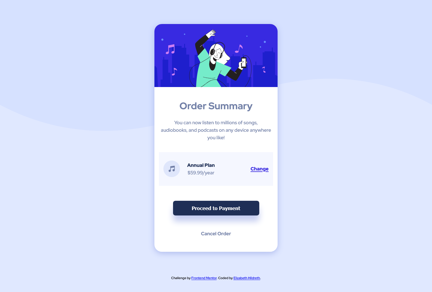 GitHub - MadScientistsDesigns/FEM-Challenges-01-order-summary-component-main: Frontend Mentor ...