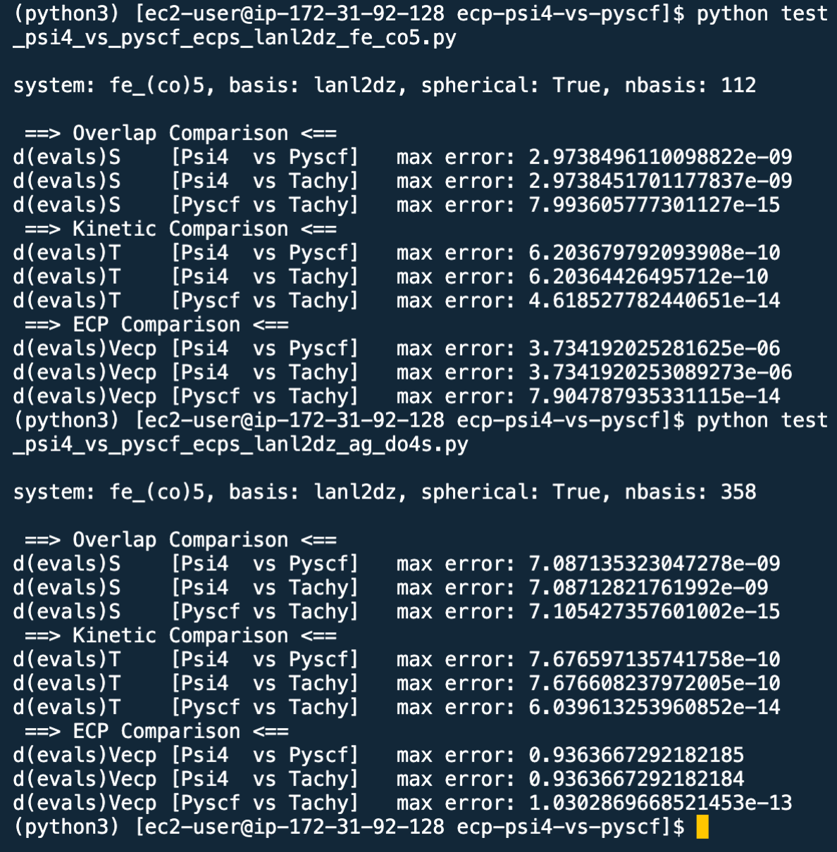 Deep ECPs feel broken · Issue #2564 · psi4/psi4 · GitHub
