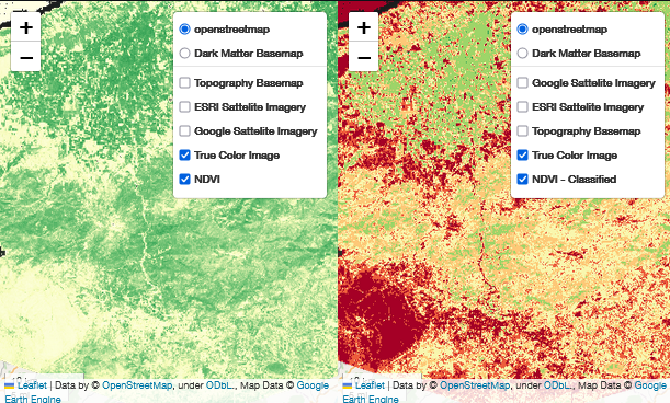 Comparative maps · Issue #15 · IndigoWizard/NDVI-Viewer · GitHub