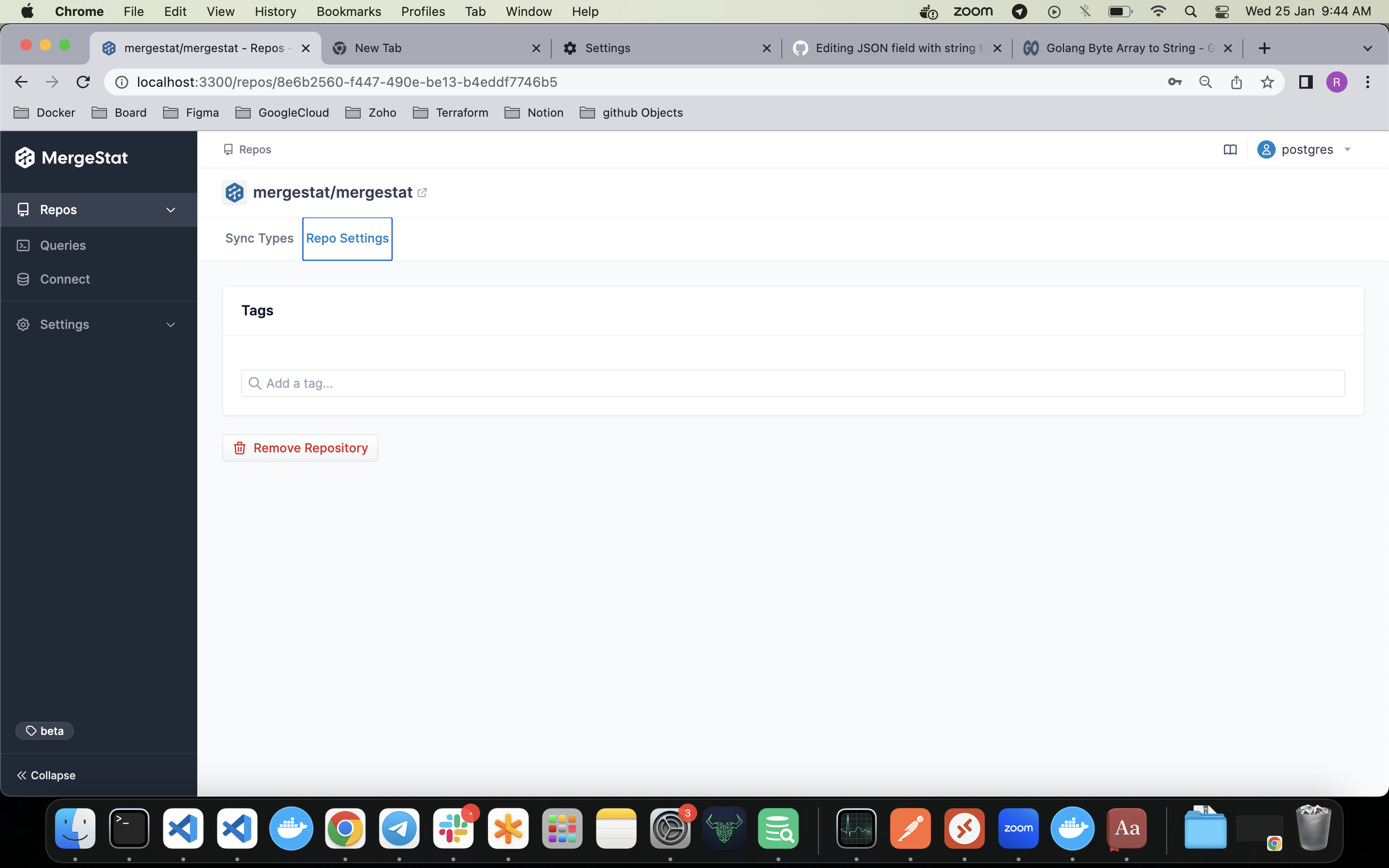 We are not showing the tags of a repo · Issue #750 · mergestat/mergestat · GitHub