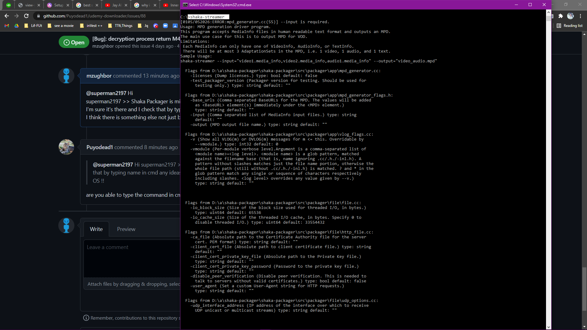 [Bug]: decryption process return M4A Audio file + mp4 Video file and they don't work · Issue #88 ...