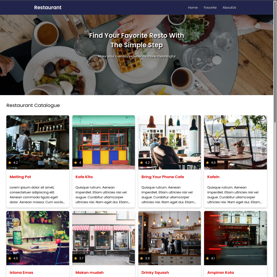 GitHub - tataredhaalfath/restaurant-catalogue: restoran catalog