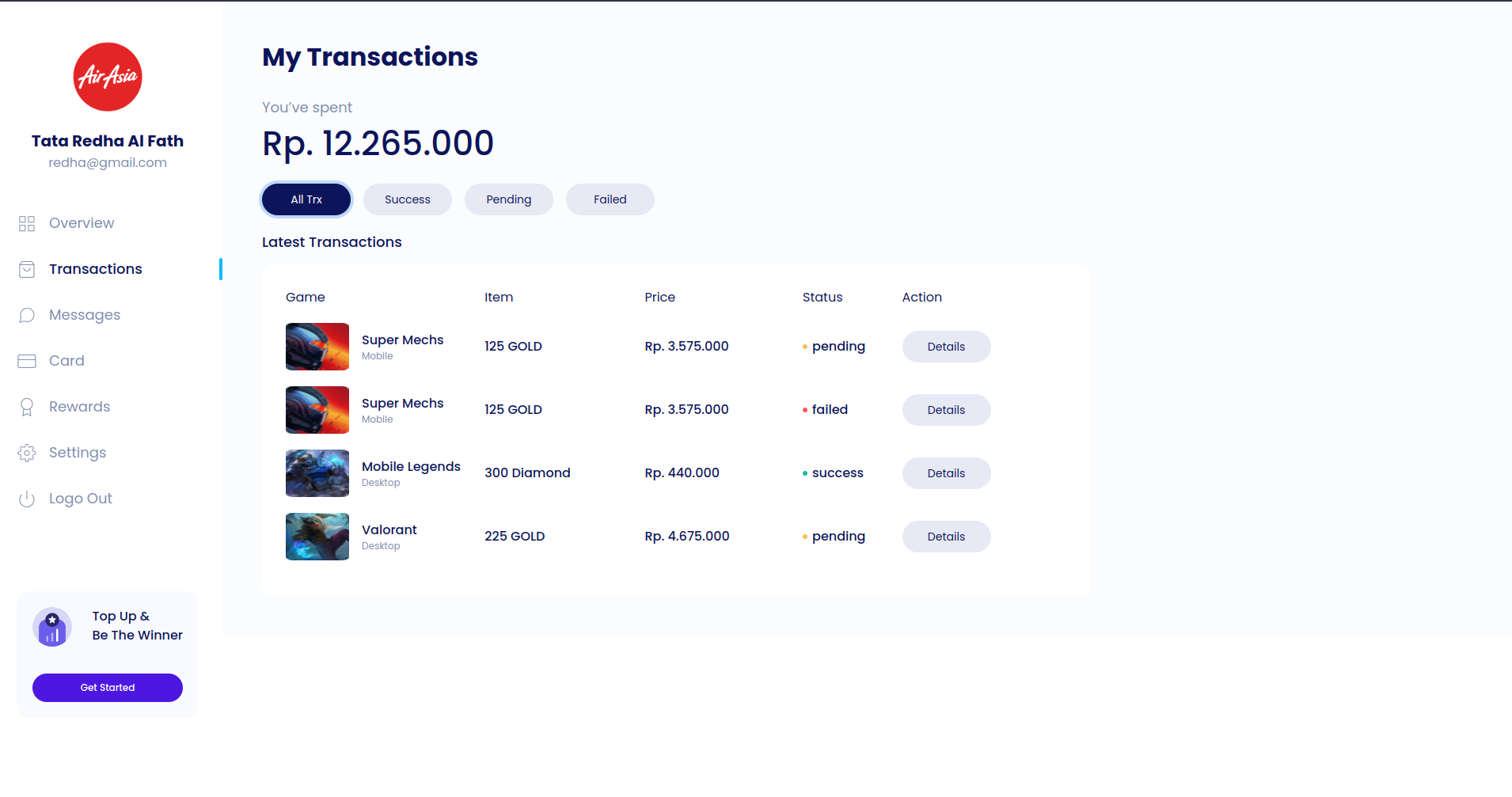 GitHub - tataredhaalfath/topupgame-fe