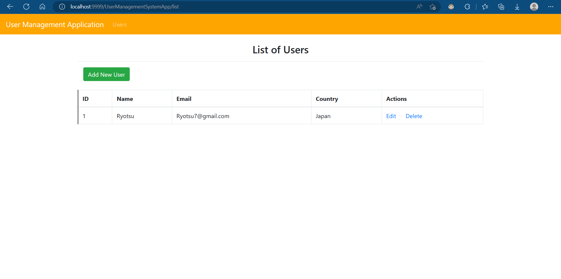 GitHub - yashraj7/UserManagementSystemApp: We can Perform CRUD Operation in MySql Database