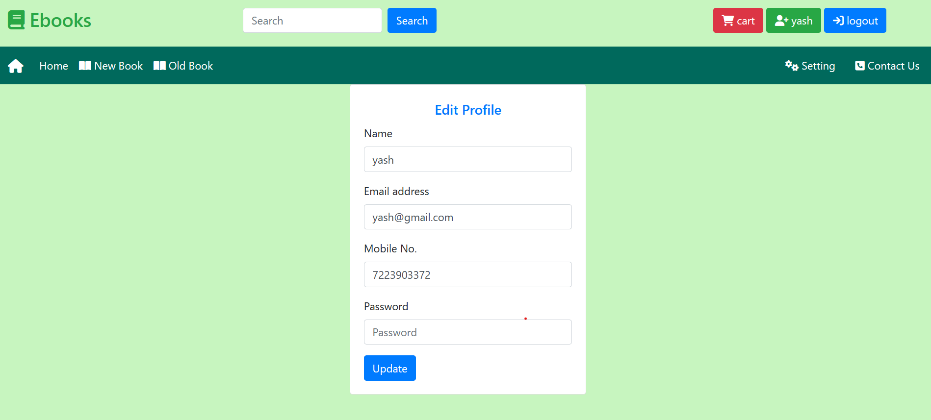 GitHub - yashraj7/OnlineBookStore: Website | Online Book Store | Using ...