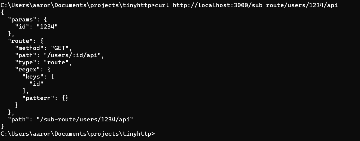 req.route always returns undefined · Issue #407 · tinyhttp/tinyhttp · GitHub