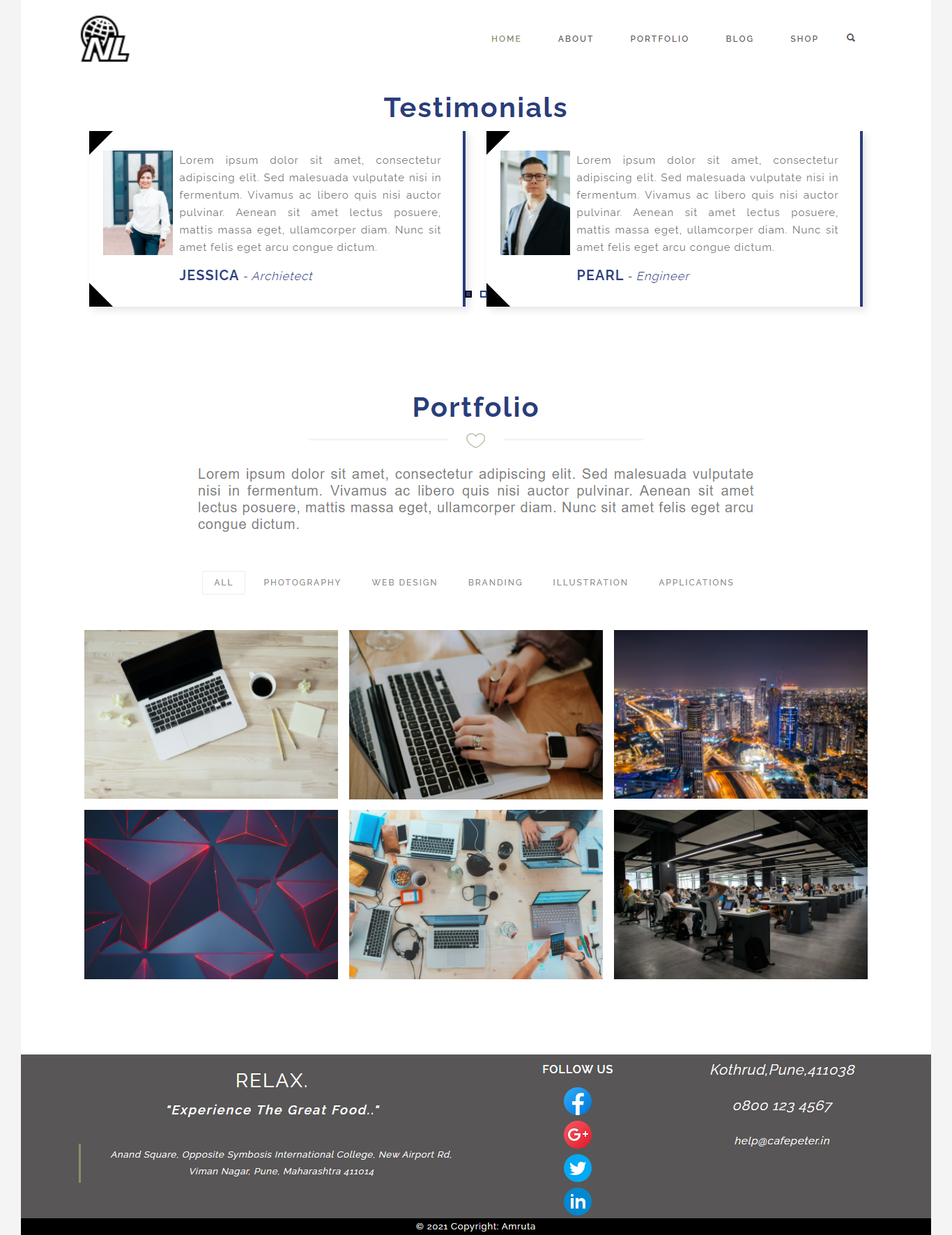 GitHub - AmrutaSudke/Single-To-MultiplePage: Single page website is ...