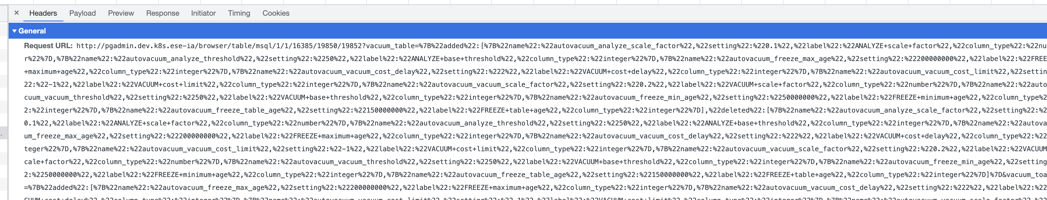 Docker: Request Line is too large · Issue #5390 · pgadmin-org/pgadmin4 · GitHub