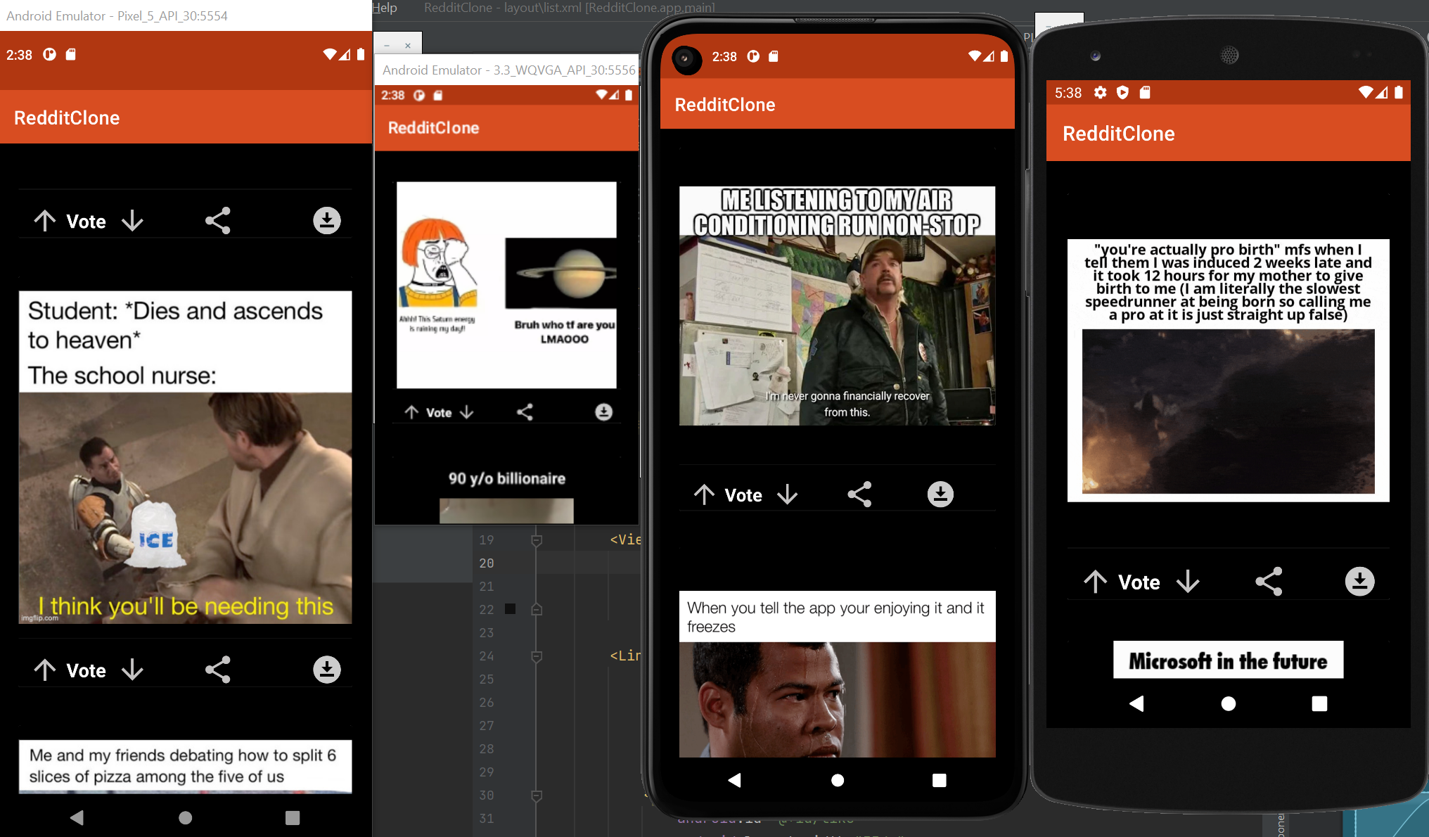 GitHub - aliatillaydemir/RedditClone: a basic reddit clone for android devices. apk file is ...