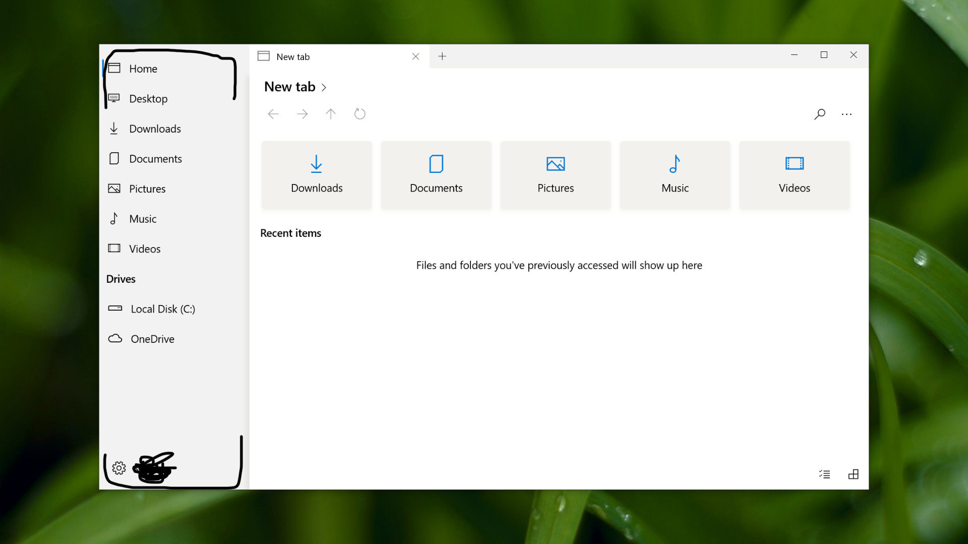 Redesigned Files UWP menu with a corner. · Issue #1436 · files ...
