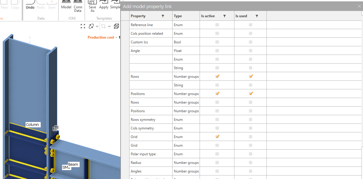 [Bug] Origin property is not listed in the Model properties(Developer Tab) for GRD1 operation ...