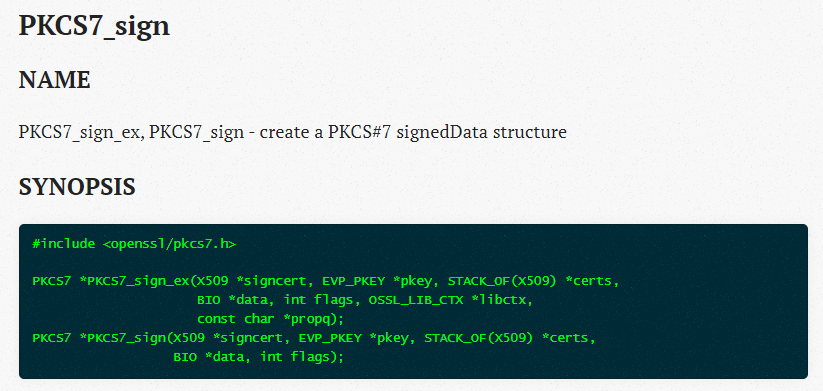 PKCS#7_sign support · Issue #3078 · randombit/botan · GitHub