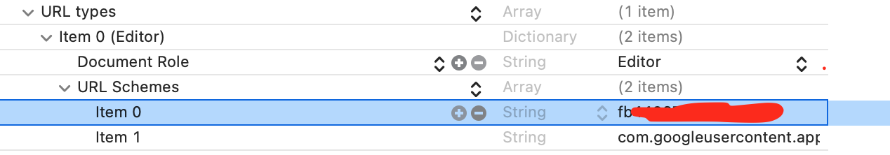 Trying to sign in crashes and gives me: ''Your app is missing support for the following URL ...