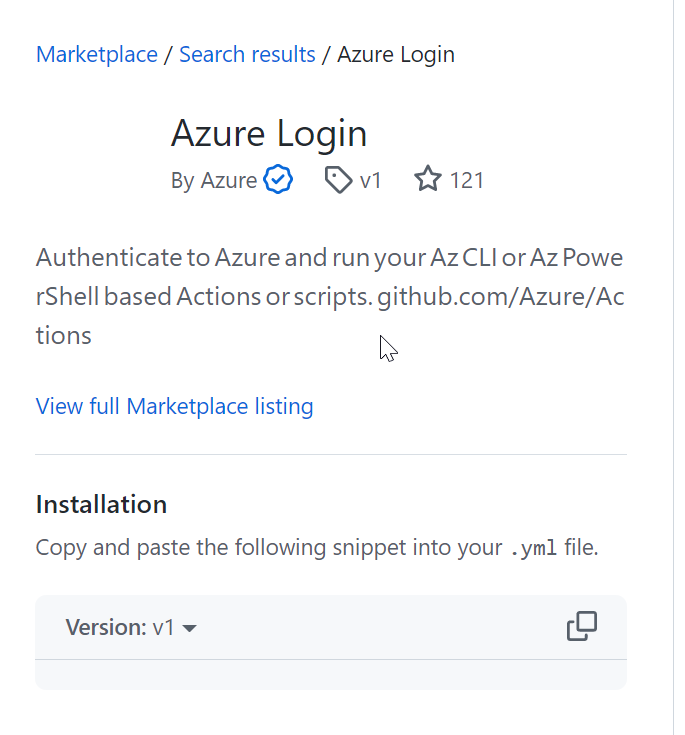 Preview in the web interface doesn't appear · Issue #226 · Azure/login · GitHub