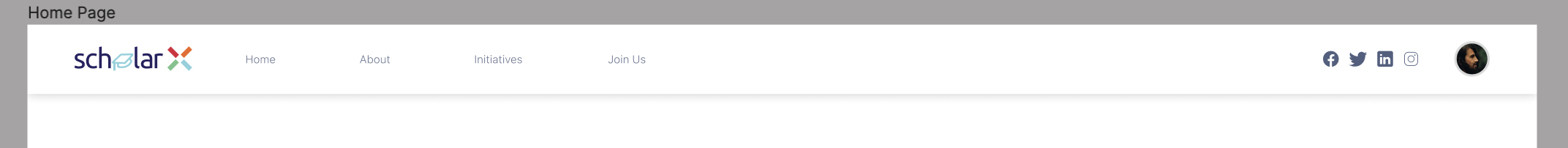 Create the navigation bar and the footer · Issue #4 · sef-global/scholarx-frontend · GitHub
