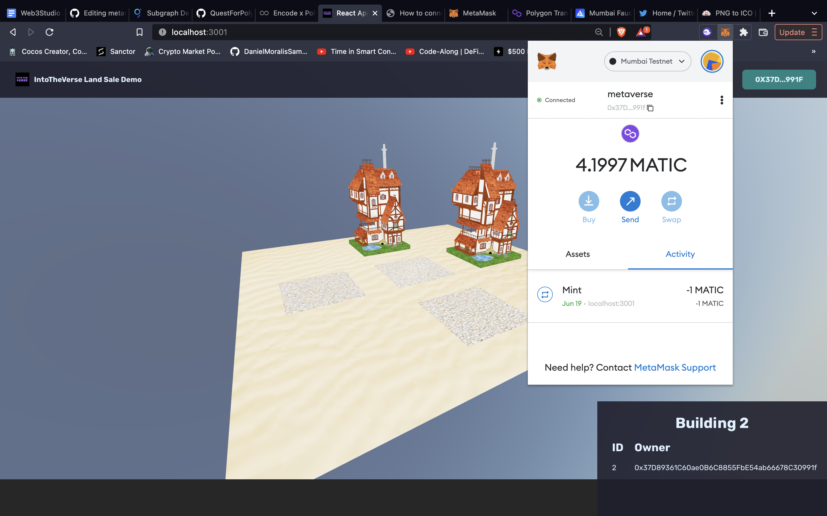 metaverse - Codesandbox