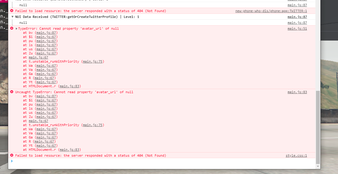 Bug Twitter App Error Kashacters · Issue 82 · Project Errornpwd