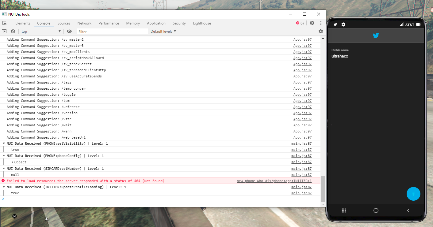 Bug: Twitter app error (Kashacters) · Issue #82 · project-error/npwd · GitHub