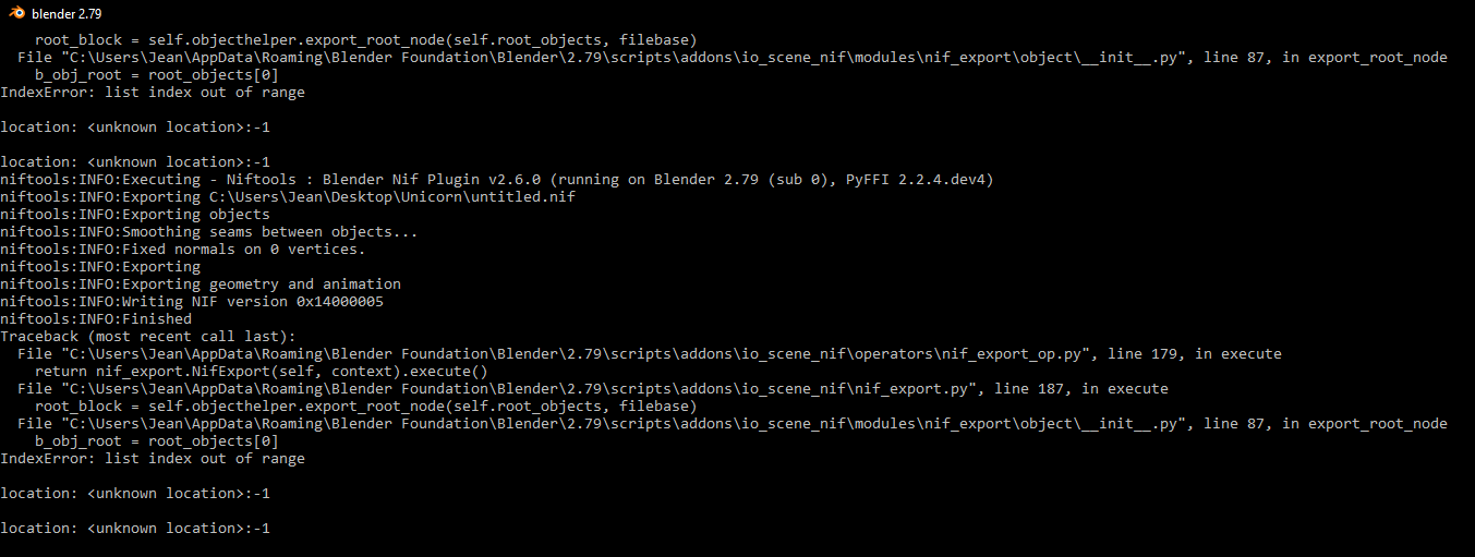 Export Zoo Tycoon 2 Error · Issue #330 · niftools/blender_niftools_addon · GitHub