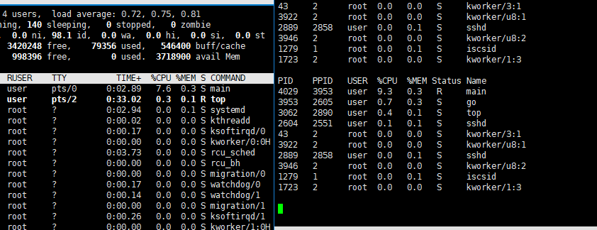 [process][linux] Reimplement TOP process.CPUPercent() · Issue #690 · shirou/gopsutil · GitHub