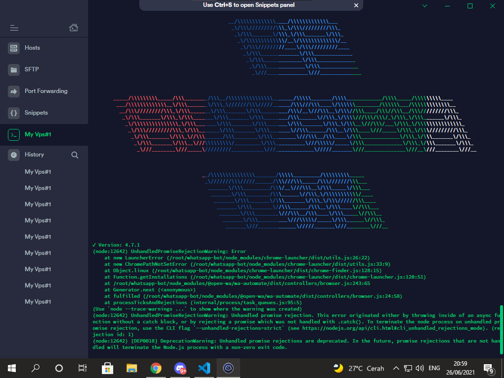Error When Running In Ubuntu · Issue 1822 · Open Wawa Automate Nodejs